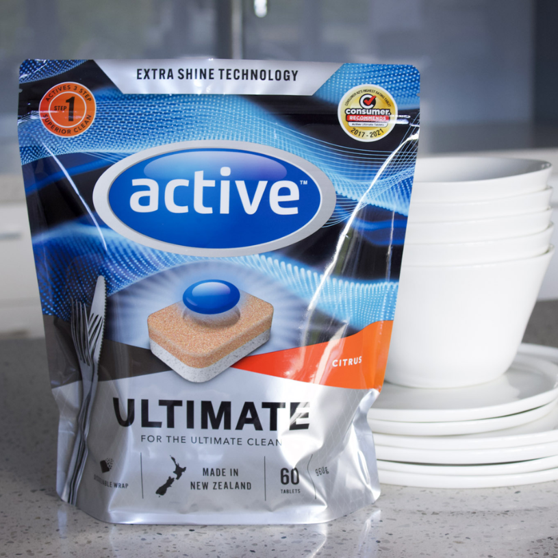 Active Ultimate Dishwashing Tablets | Belle Esca